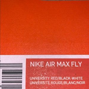 Nike | Shoes | Nike Air Max Fly Red Men Shoes New With Box | Poshmark